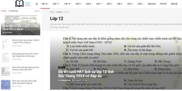 Tổng hợp 12+ web tải tài liệu học tập miễn phí, uy tín - Blog ...